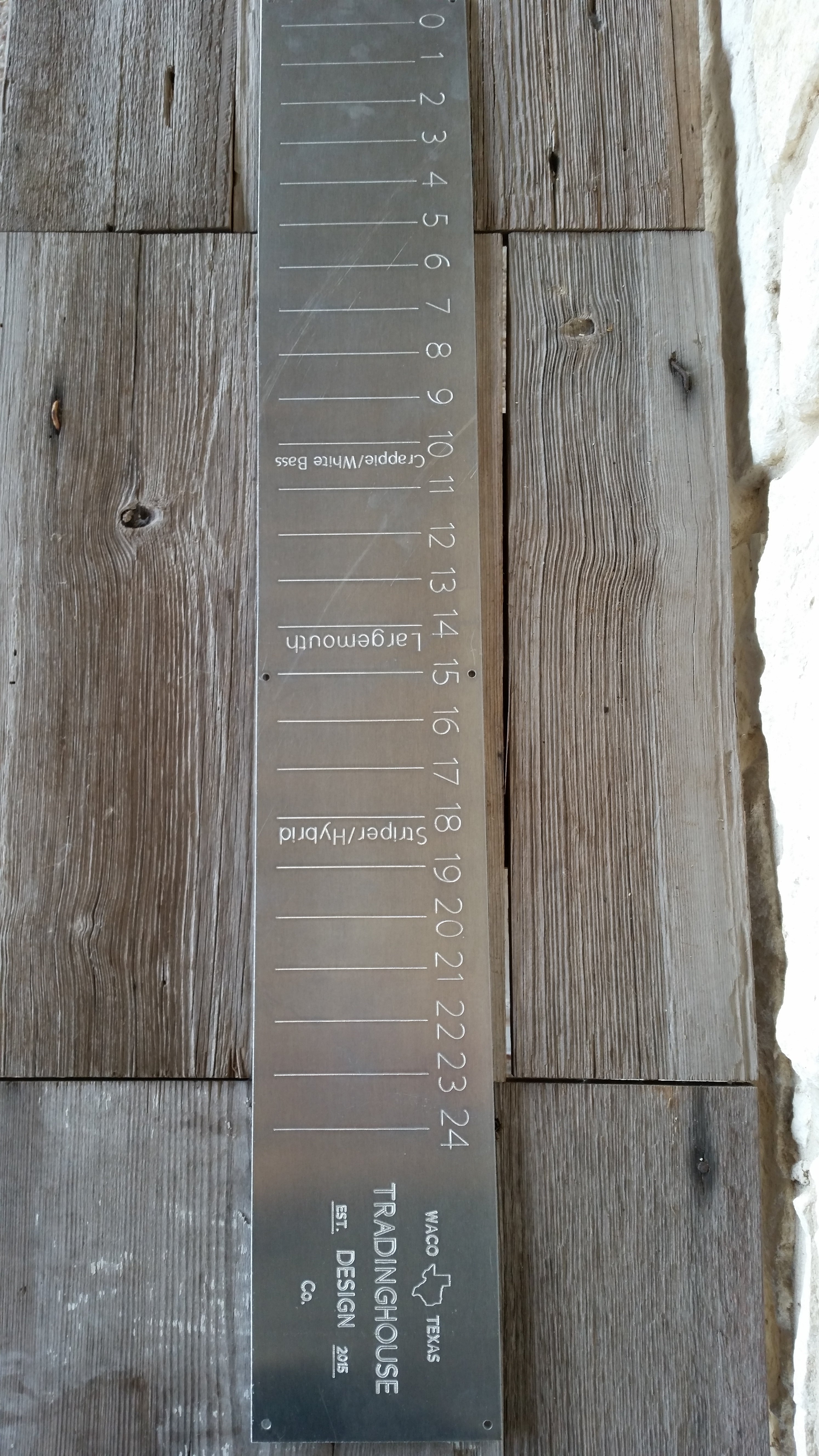 Custom Fish Measuring Board – Tradinghouse Design Co.
